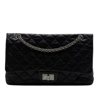 Chanel Sac port&eacute; &eacute;paule Pre-owned Double Flap - Femme - Pre-owned - Noir - Taille: ONE Size