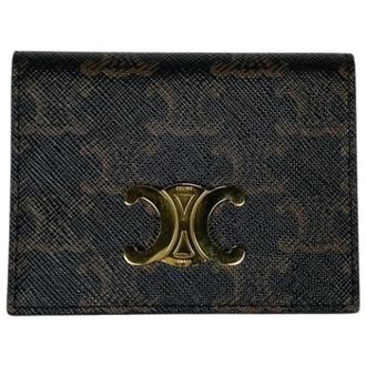 Celine Pre-owned Porte-cartes - Femme - Pre-owned - Noir - Taille: ONE Size