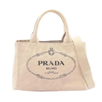 Prada Pre-owned Canapa 2way tote bag - Femme - Pre-owned - Beige - Taille: ONE Size