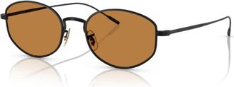 Oliver Peoples Sonnenbrille im quadratischen Stil - - Accessories - unisex - Schwarzk - 51 MM