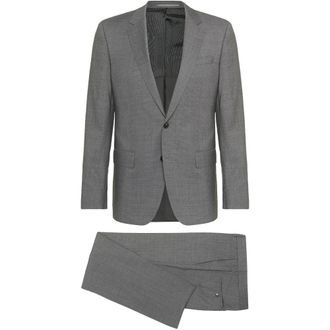 HUGO BOSS Slim Fit Hellgrauer Anzug - - Suits - Herren - Grau - 4XL
