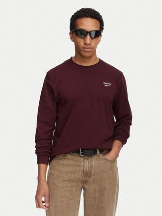 Reebok Longsleeve Feliks RK25738CCM Dunkelrot Regular Fit