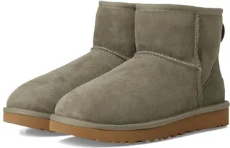 UGG Bottes classiques Mini II pour femme, vert mousse, 39 EU