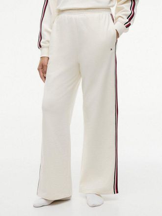 Tommy Hilfiger Jogginghose WIDE LEG JOGGER Global Stripe seitlich, mit weitem Bein