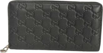 Gucci Pre-owned Toile petite-maroquinerie - Homme - Pre-owned - Noir - Taille: ONE Size