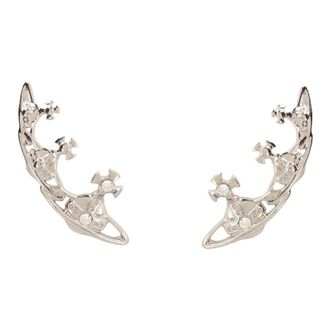 Vivienne Westwood Femme, Accessoires, Gris, Taille: ONE Size Candy Earrings