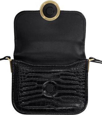 Pinko Womens Mini Love Bag Black Leather Shoulder