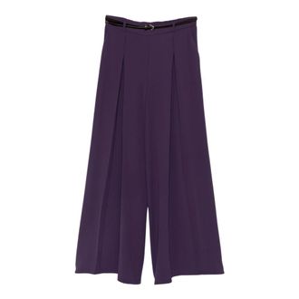 P.A.R.O.S.H. P.a.r.o.s.h. - Pantalon large - Femme - Pantalons - Violet - Taille: 40 FR