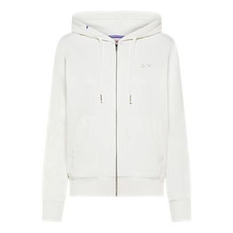 Sun 68 Sweatshirt mit durchgehendem Rei&szlig;verschluss - - Sweatshirts & Hoodies - Damen - Wei&szlig; - L