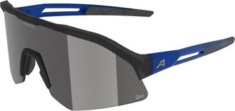 Alpina SONIC HR Q-LITE, Sportbrille f&uuml;r Erwachsene, midnight-grey-blue translucent matt, L