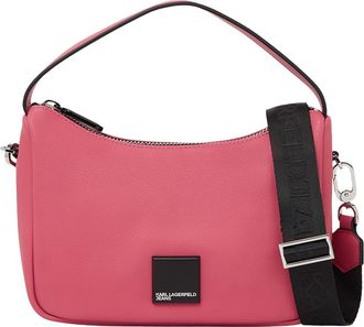 Karl Lagerfeld Karl Lagerfeld Jeans, Damen, Box Logo Soft Mini Hobo, Rosa, One size