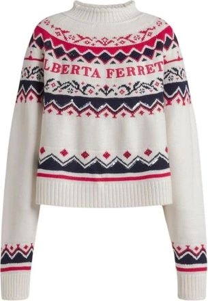 Alberta Ferretti Femme, Pulls, Multicolore, Taille: 36 FR Col roul&eacute;s