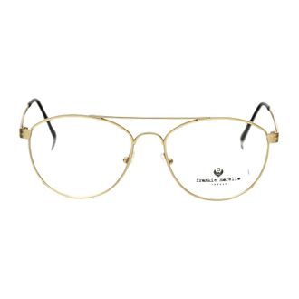 Frankie Morello Lunettes de vue mod&egrave;le Aviator - Homme - Accessoires - Jaune - Taille: ONE Size