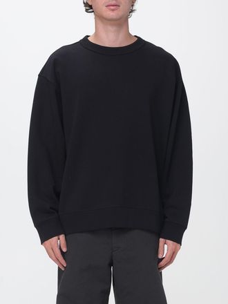 Dries Van Noten Sweat-shirt oversize en coton avec col rond et &eacute;paules tombantes