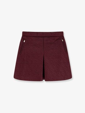 Fendi Quilted nylon mini skirt - FENDI - gender_Woman