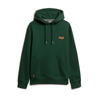 Superdry Gr&uuml;ne Baumwoll Essential Hoodie Herren - - Sweatshirts & Hoodies - Herren - Gr&uuml;n - XL