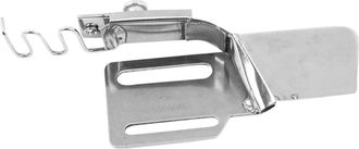 BESTONZON Nähmaschinen Einfasser aus Edelstahl Flachnaht und Schrägbandeinfasser 18mm Einlass Kompatibel mit Meisten Nähmaschinen Langlebiges Nähmaschinenzubehö