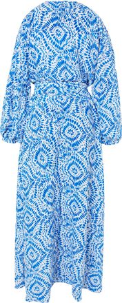 Izia Maxikleid mit Print Damen blau