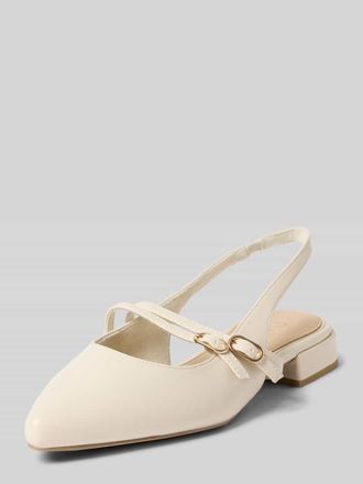 Marco Tozzi Slingback Ballerinas mit Blockabsatz und Riemchen