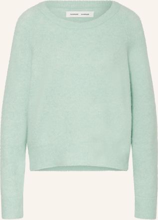 Sams&oslash;e & Sams&oslash;e Sams&oslash;e Sams&oslash;e Pullover Nor O-N Short Mit Alpaka gruen