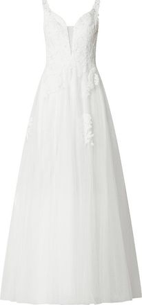 Mascara Abendkleid mit floralen Stickereien