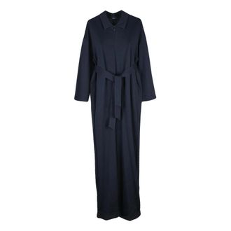 Max Mara Jersey Jumpsuit - - Jumpsuits & Playsuits - Damen - Blau - M