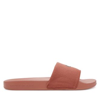 Calvin Klein Jeans Pantoletten Calvin Klein Jeans Slide Monogram Hardware YW0YW01713 Korallenfarben