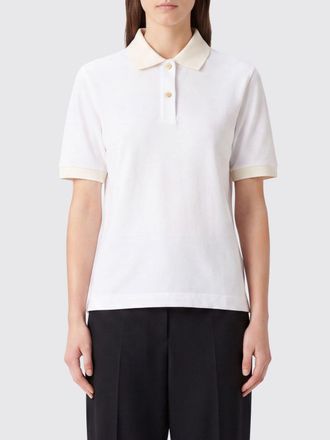 Jil Sander Polo en coton avec col et finitions contrastantes