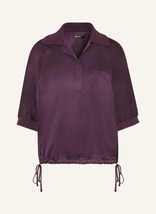 Marc Aurel Marc Aurel Blusenshirt Aus Satin Mit 3/4-Arm lila