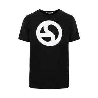 Acne Studios Yin Schwarzes T-Shirt - - Tops - Herren - Schwarzk - S