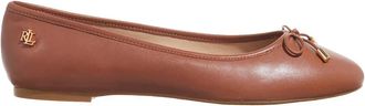 Lauren Ralph Lauren Ballerinas - Jayna Flats Ballet - Gr. 38 (EU) - in Braun - f&uuml;r Damen