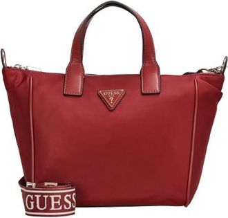 Guess sac &agrave; main sac &agrave; &eacute;paule bandouli&egrave;re Follie Tote Rust Red rouge fonc&eacute;