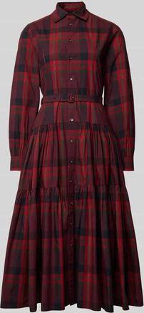 Polo Ralph Lauren Tailliertes Polokleid aus Baumwoll-Modal-Mix