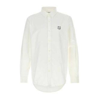Maison Kitsun&eacute; Camicia - - Shirts - Herren - Wei&szlig; - XL