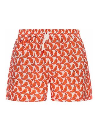 Kiton Short De Bain - Orange