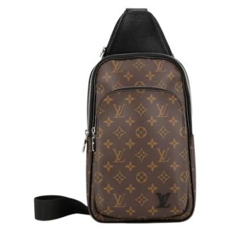 Louis Vuitton Pre-owned Monogram Macassar Sling Bag - Homme - Pre-owned - Brun - Taille: ONE Size