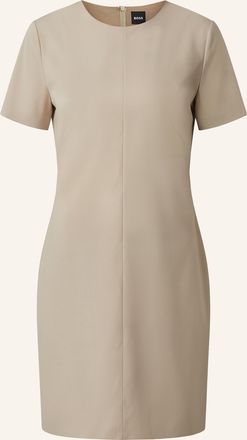 HUGO BOSS Business Kleid Dindera Regular Fit beige