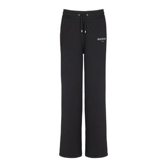 Balmain Jogginghose aus Jersey - - Trousers - Damen - Schwarzk - M