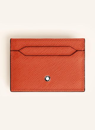 Montblanc Saffiano-Kartenetui Sartorial orange