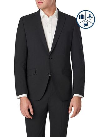 Digel Herren Sakko schwarz Slim Fit