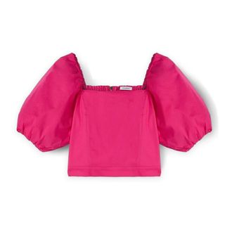 Motivi Top mit Ballon&auml;rmeln - - Blouses & Shirts - Damen - Rosa - S