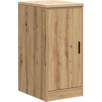 vidaXL Vidaxl - Armoire de rangement garage ch&ecirc;ne artisanal - 2 portes - 40 x 51 x 85 cm - Bois ding&eacute;nierie et pin massif - Capacit&eacute; 60 kg