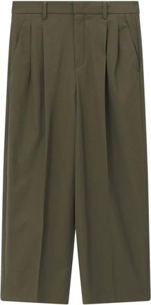 Rossi Rossi, Femme, Pantalons, Vert, Taille: 36 FR Pantalon Large Taille Haute
