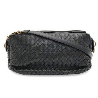 Bottega Veneta Pre-owned Cuir sacs-ports-paule - Femme - Pre-owned - Noir - Taille: ONE Size