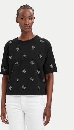 Guess T-Shirt V6GI18 K2985 Schwarz Regular Fit