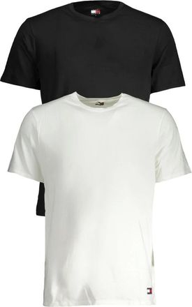 Tommy Hilfiger Homme, Tops, Noir, Taille: S Short Sleeve T-Shirt Bi-Pack