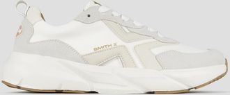 Alexander Smith Horizon Man in white with suede and nylon details