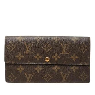 Louis Vuitton Portefeuille Long Pre-owned - Femme - Pre-owned - Brun - Taille: ONE Size