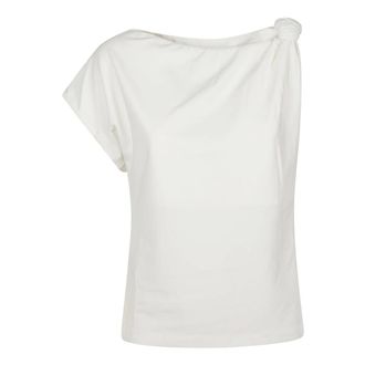 Pinko Marlena Top - - Tops - Damen - Wei&szlig; - L