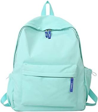 Generic Hommes et Hommes Sac &agrave; Dos &Eacute;tudiants Loisirs Campus Cinq Pi&egrave;ces Mode Jeune Simple Sac &agrave; Dos de Grande Capacit&eacute; Camouflage, vert, taille unique